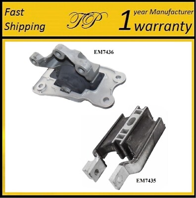 2PCS MOTOR & TRANS MOUNT FOR VOLVO XC60 2.0L 2018-2021, XC90 2.0L 2016 ...