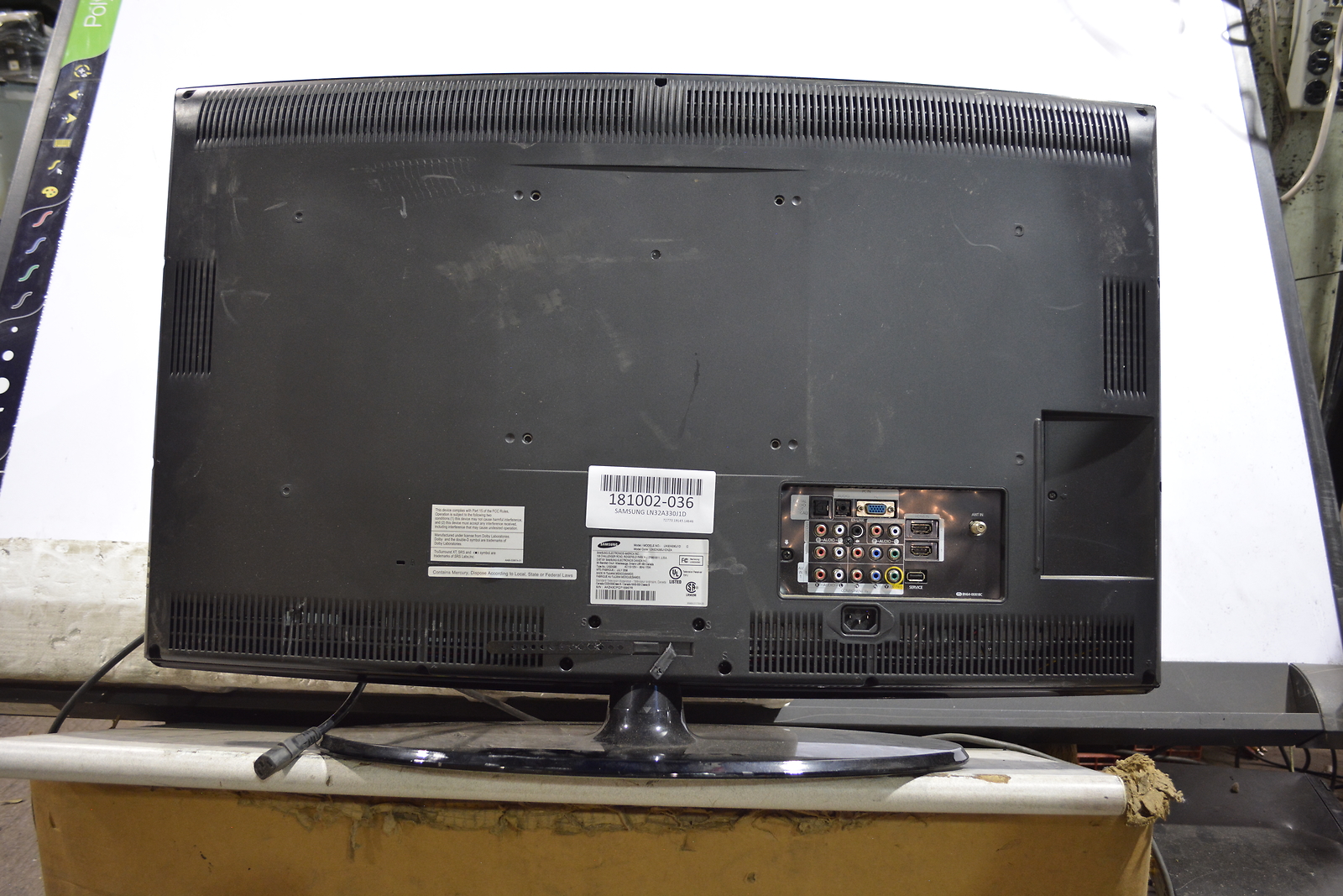 SAMSUNG LN32A330J1D POWER BOARD BN44-00191B | eBay