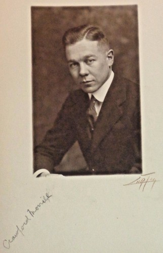 Signed EDWARD CURTIS PHOTO Crawford Morrill Banker Metropolitan ...