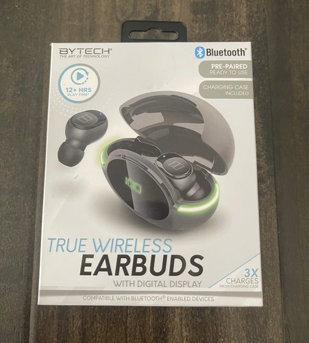 ⭐BYTECH TWS Wireless Bluetooth Earbuds Pods Headphones w/DISPLAY ...