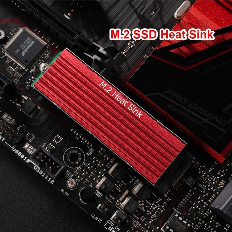 SSD Heat Sink Heatsink NVME NGFF M.2 2280 SSD Hard Disk Aluminum Heat ...