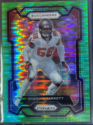 2023 Panini Prizm Shaquil Barrett Neon Green Pulsar- #281 Tampa Bay ...