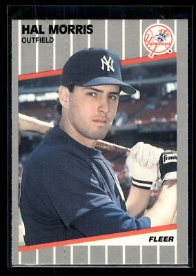 1989 Fleer Baseball #260 Hal Morris Rookie New York Yankees Pack Fresh ...