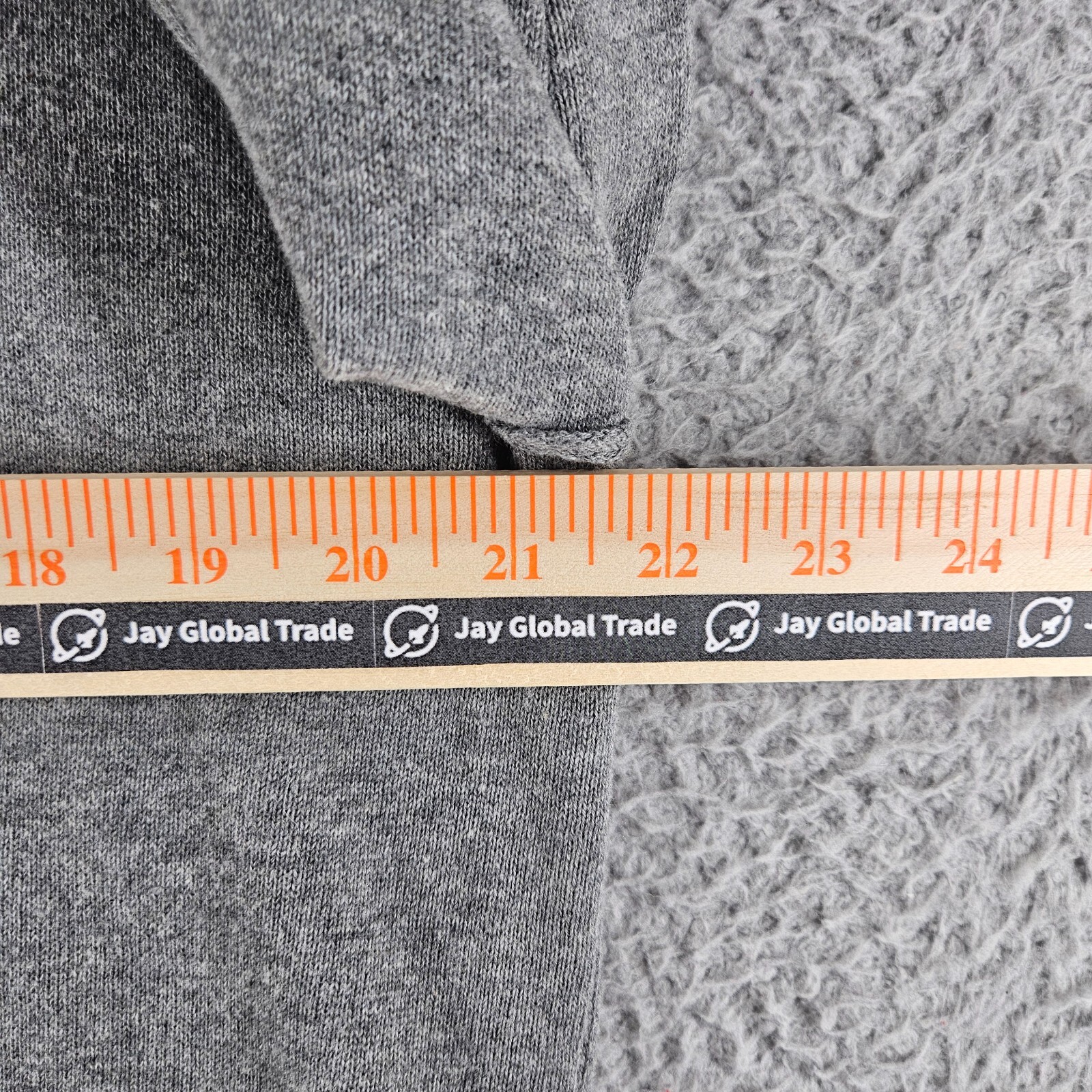 Grayson & Dunn Men's XL 1/4 Button Cotton Gray Long Sleeve - Flaw | eBay