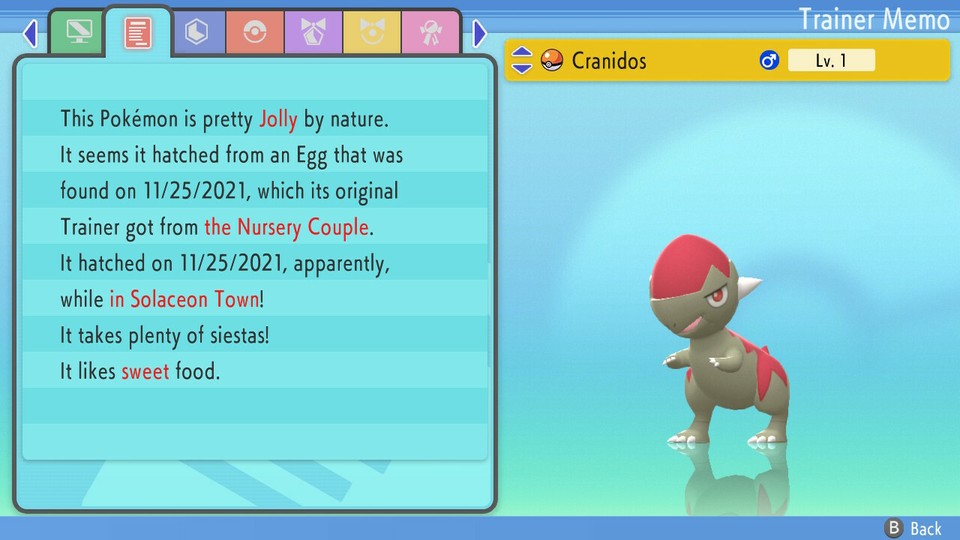 💎Shiny Non-shiny Cranidos Rampardos 6IV💎Pokémon BD SP HOME (💯Legal) | eBay