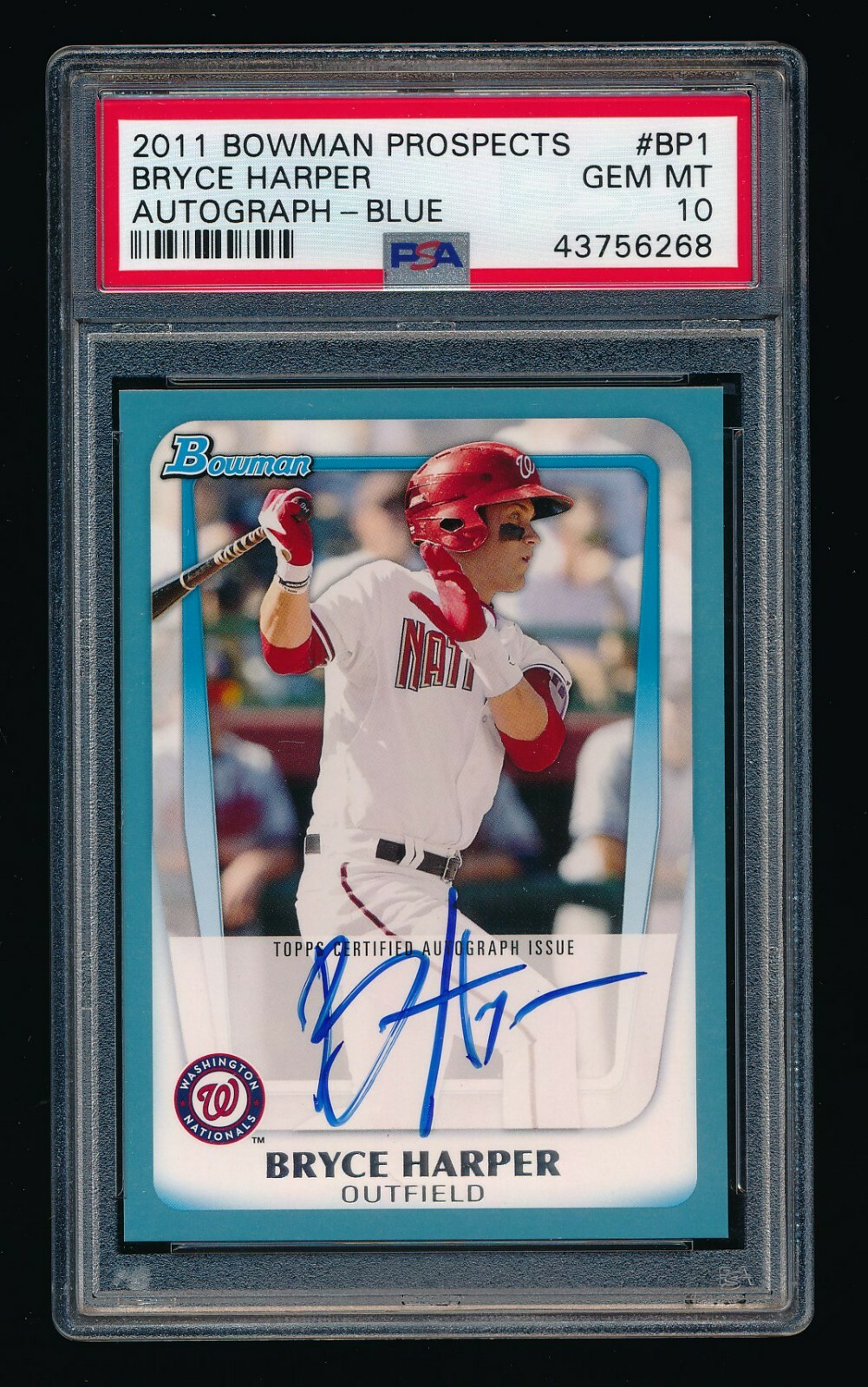 Bryce Harper | Autographed Baseball Memorabilia & MLB Merchandise