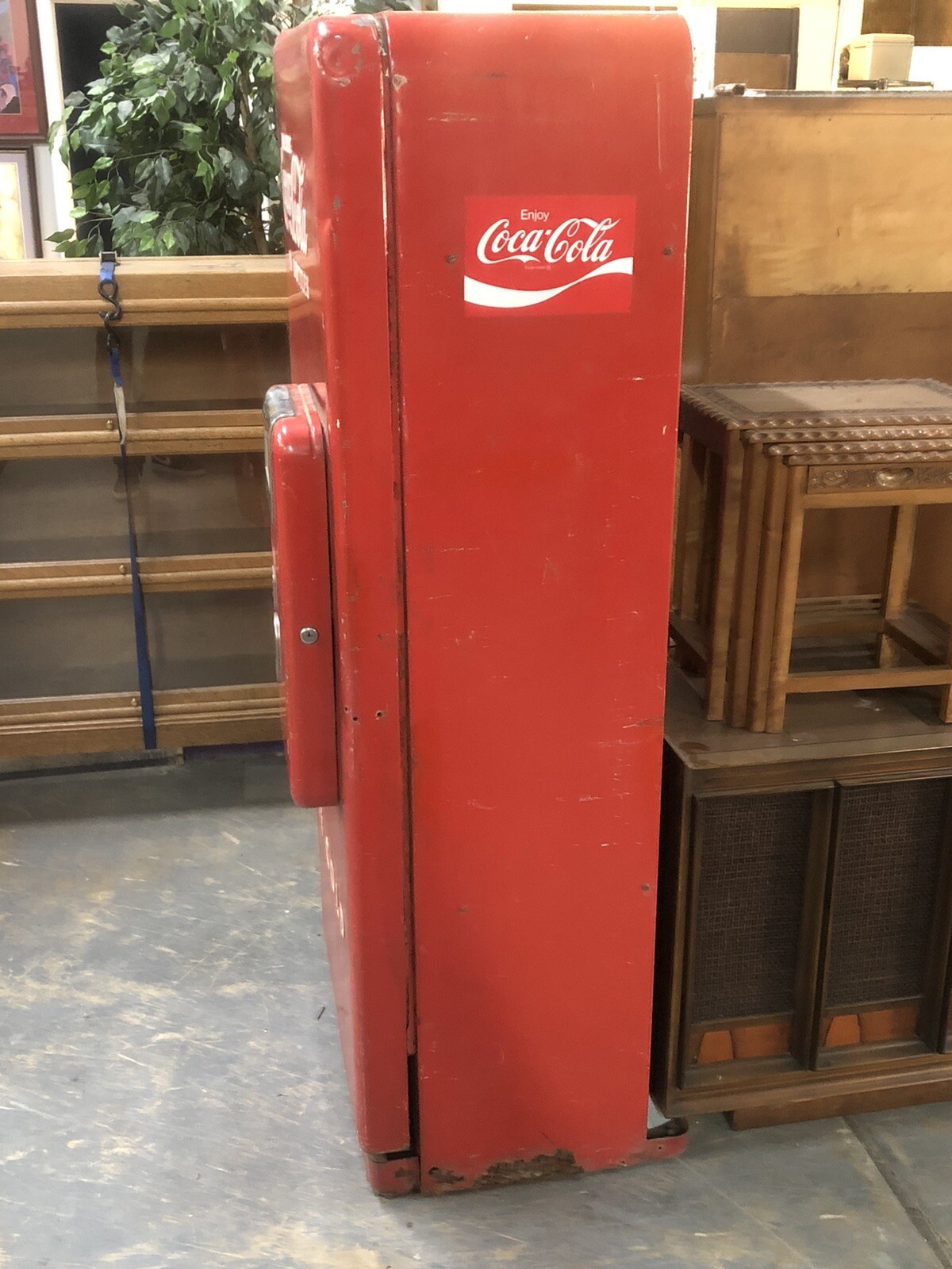 Coke Machine Vintage Coca-Cola Cavalier Modèle Pièces Restoration Ou ...