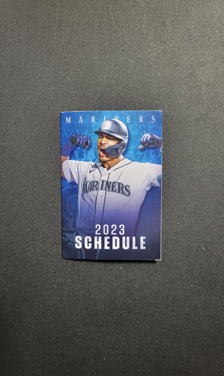 ⚾️2023 Seattle Mariners Pocket Schedule JULIO RODRIGUEZ New | eBay
