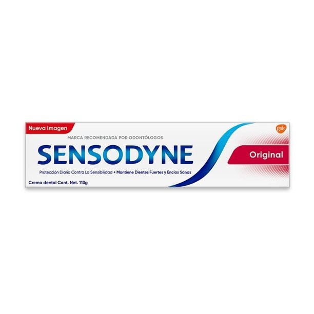 Sensodyne Original Toothpaste for Sensitive Teeth 90 g-PACK X 3 units ...
