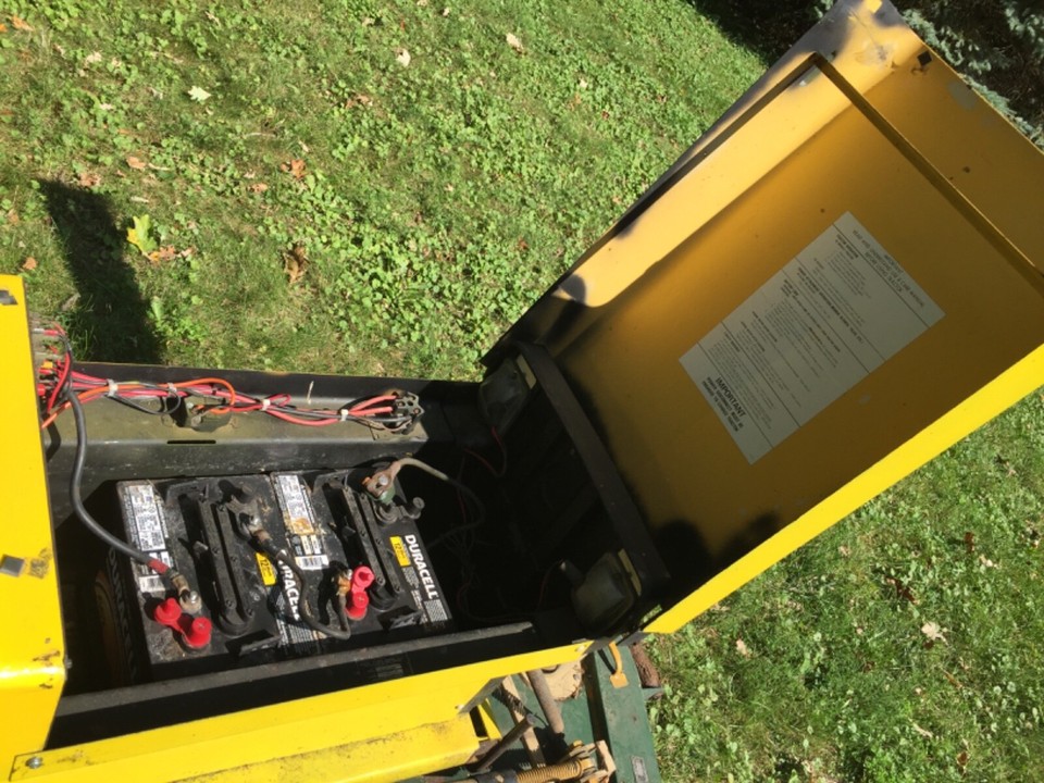 Vintage Elec-Trak E14 mower, garden tractor with variable speed ...