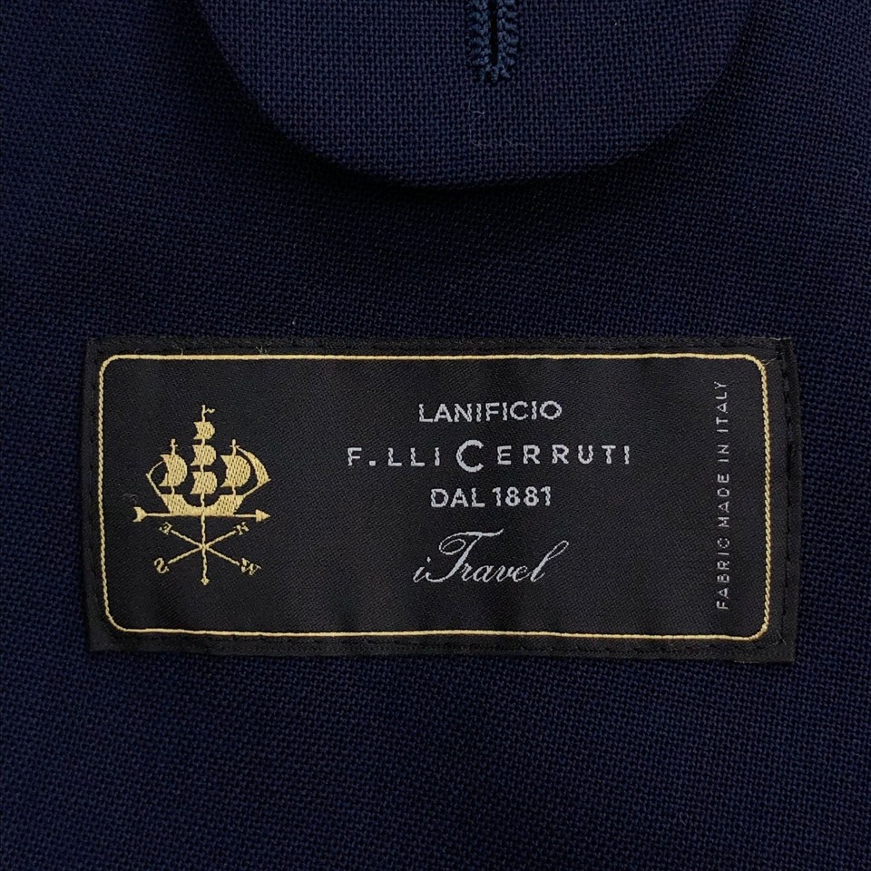 Suitsupply Suit Jacket Mens 42 Traveller Navy Two Button Cerruti Fabric ...