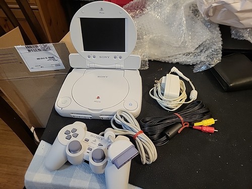 PS1 Playstation PS One Combo Console Portable LCD Screen Official Sony ...