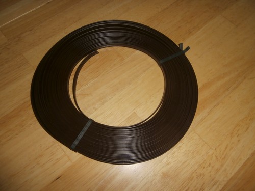 25 FT VINTAGE BROWN 300 OHM FLAT TWIN LEAD TV FM ANTENNA WIRE ,NOS | eBay