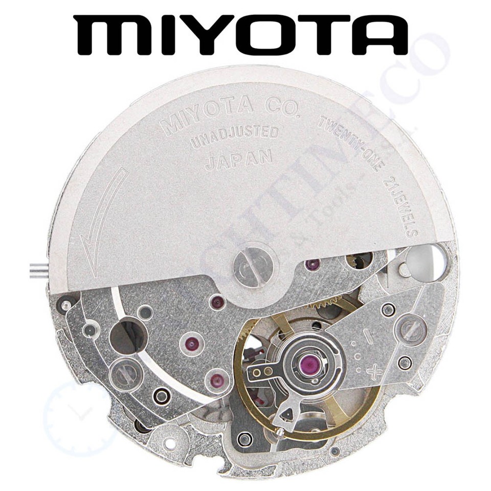 Original Miyota 8215 Japan Automatic Movement 21 Jewels, Date at 3 ...
