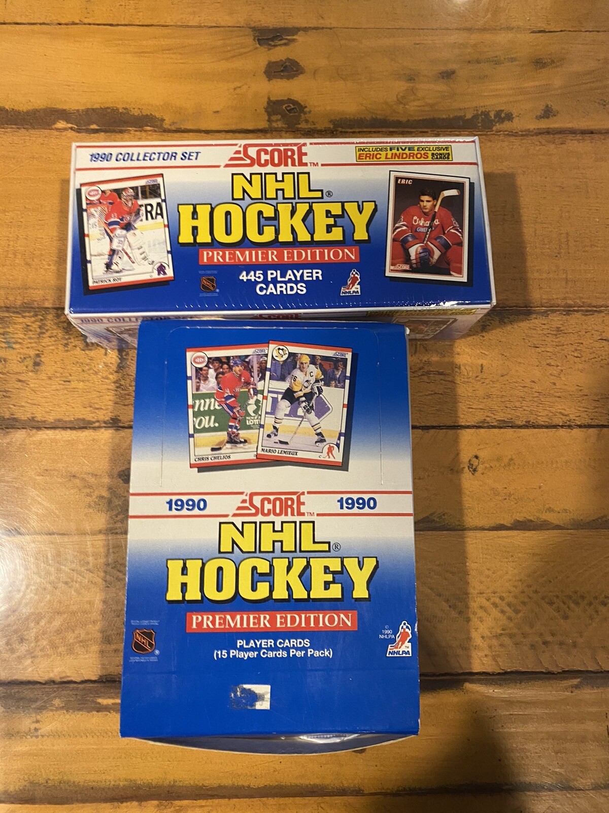 1990 Score NHL Hockey Sealed Box 36 Packs Premier Edition Plus 1 ...