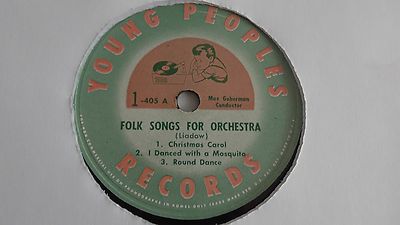 Max Goberman - 78rpm Kiddie record 10-inch Young People’s #405 | eBay