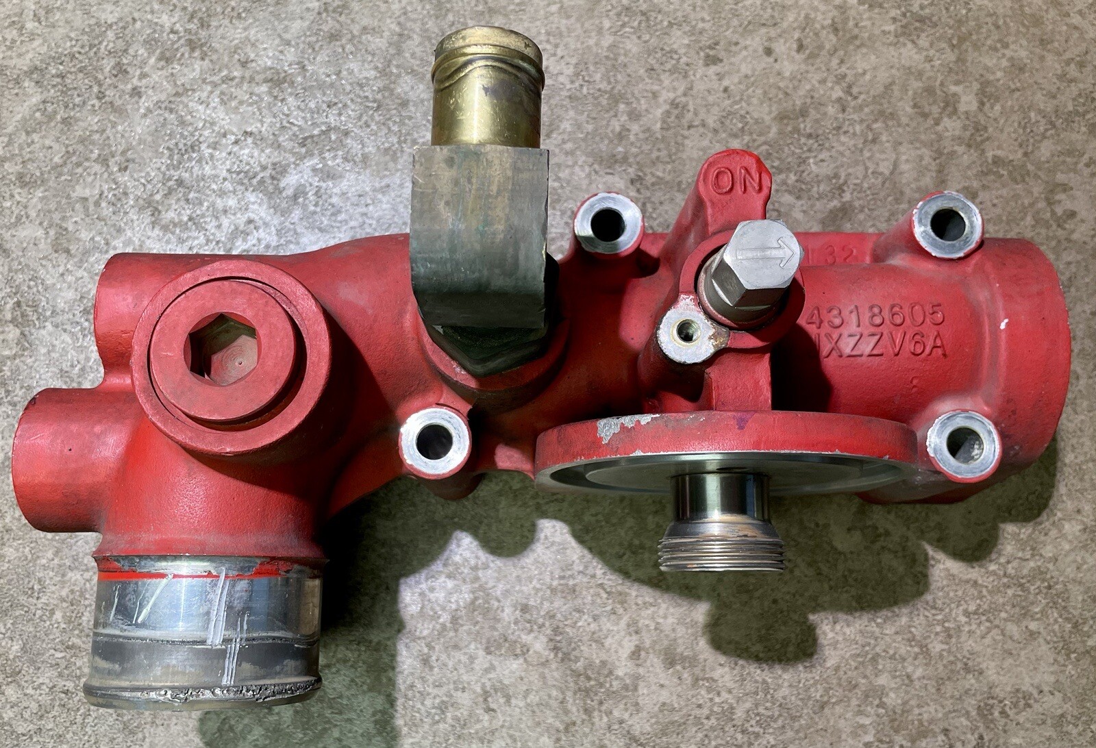 CUMMINS WATER COOLANT INLET CONNECTION 4318605 *READY TO SHIP* | eBay