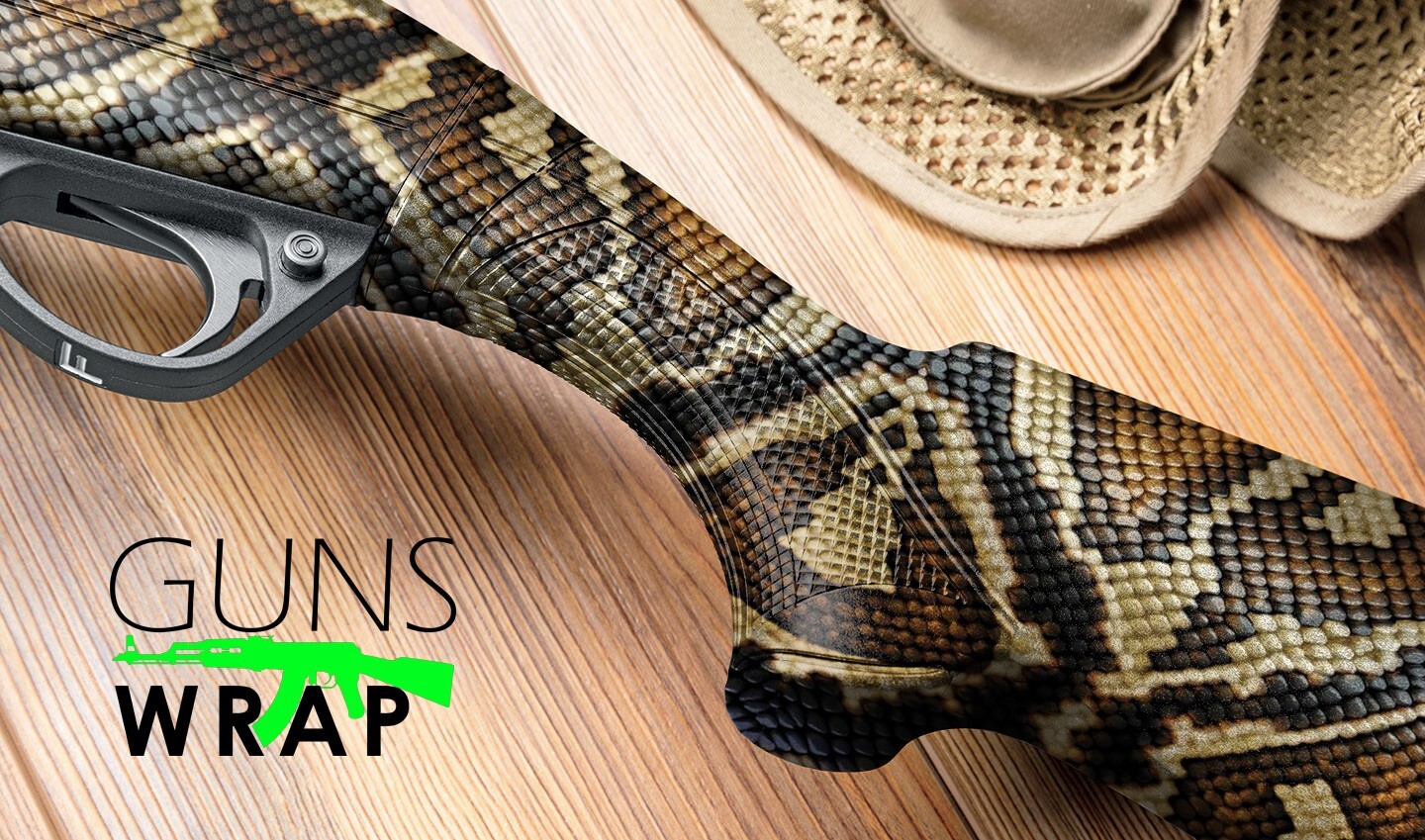 Camo Guns Wrap Skins Vinyl Matte Camouflage SHOTGUN SNAKE-10 | eBay