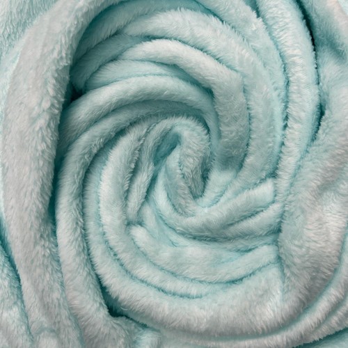 Plush Cuddle Fleece Fabric Material BABY BLUE | eBay Australia