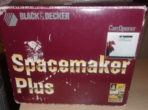 VINTAGE BLACK & DECKER SPACEMAKER PLUS PEC60 Can Opener BRAND NEW | eBay