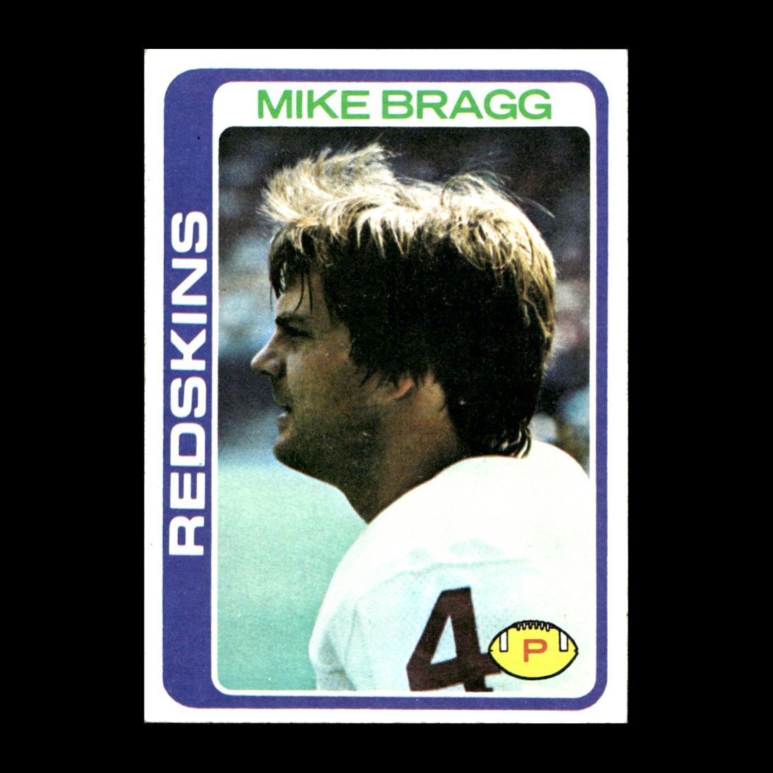 Mike Bragg 1978 Topps Washington Redskins #133 R308E | eBay