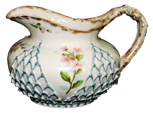 Porcelain Cider PITCHER, KTK, Lotus Ware, Knowles Taylor & Knowles ...