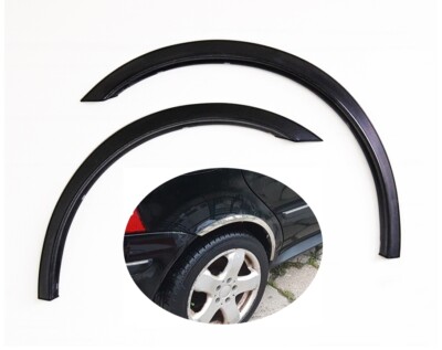 MERCEDES A W168 wheel arch trim front rear wing Black Matt styling 4 pc ...