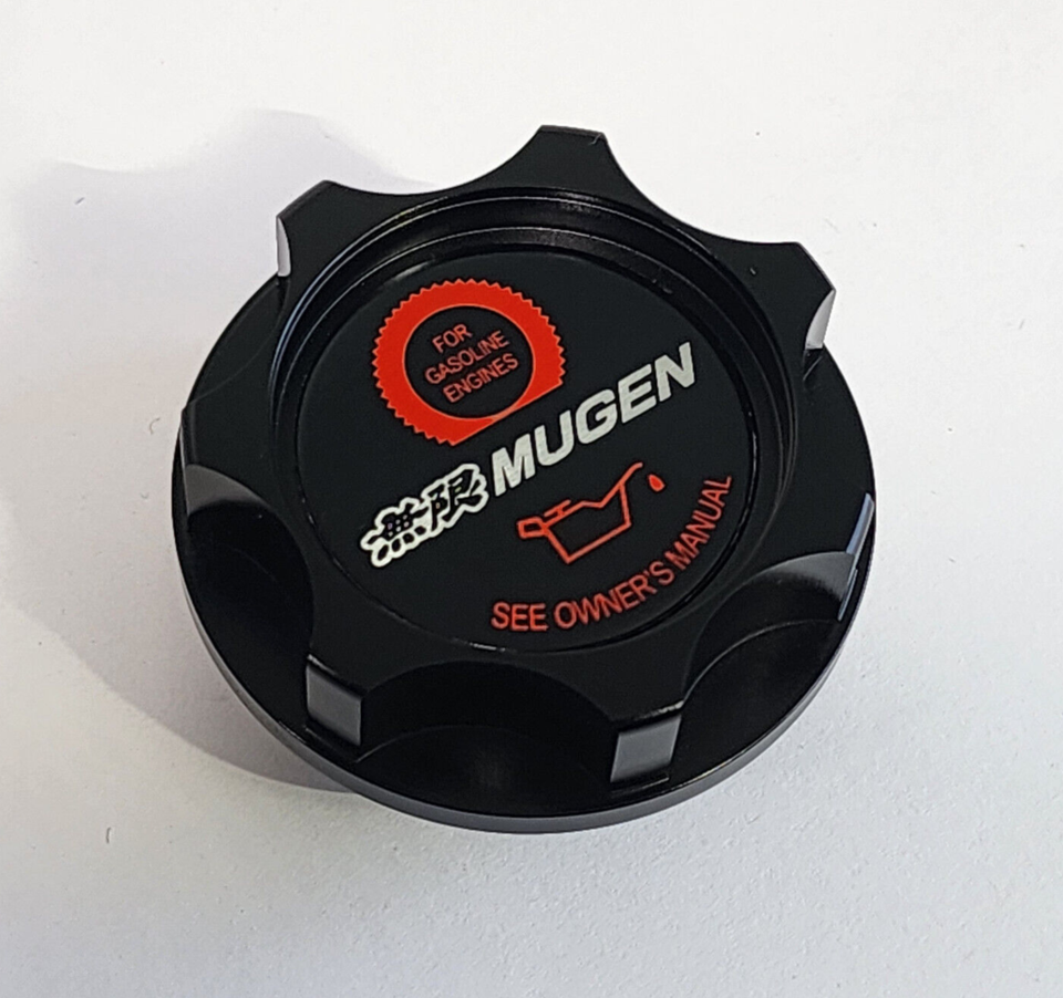 BLACK CNC ENGINE OIL FILLER CAP for MUGEN CIVIC ACCORD RSX K20A S2000 ...