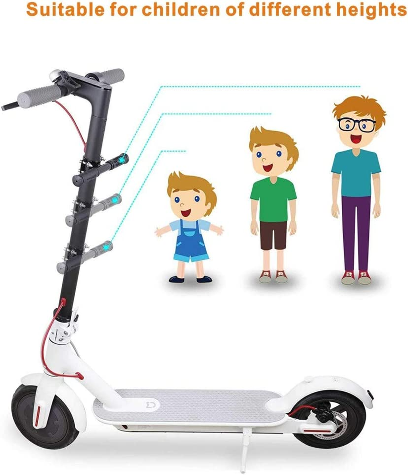 Yungeln Scooter Kids Handle Grip Bar Non-Slip Adjustable Child Safe ...