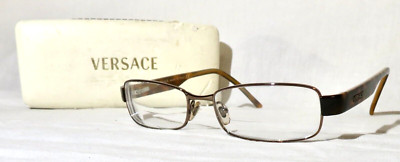 Versace, Italy Mod 1094 1013 eyeglass frame, 53-17-135 Brown / Tort ...