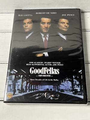 Goodfellas (DVD, 1990, WS, Region 1). Robert De Niro. FACTORY SEALED ...