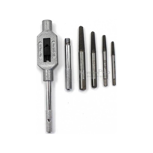 Screw Extractor Set Easy Ezy Out Outs Broken Screw Remover Set 5pcs ...