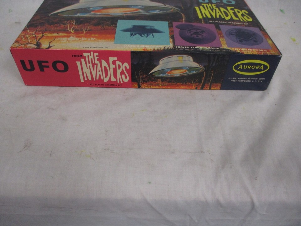 AURORA #813-150 UFO From The Invaders Model Kit (1968) | eBay