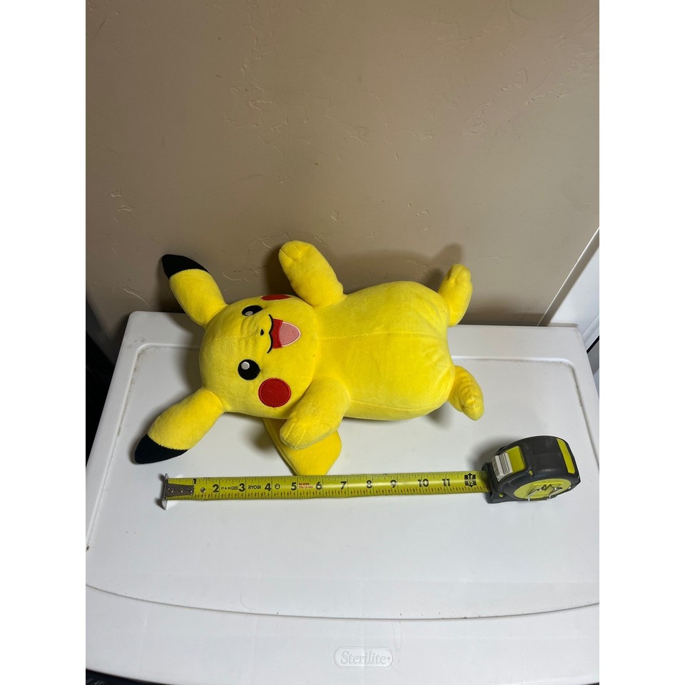 Pokemon Pikachu Plush Yellow Toy Stuffed Animal Character 10 Inch Collectible | eBay