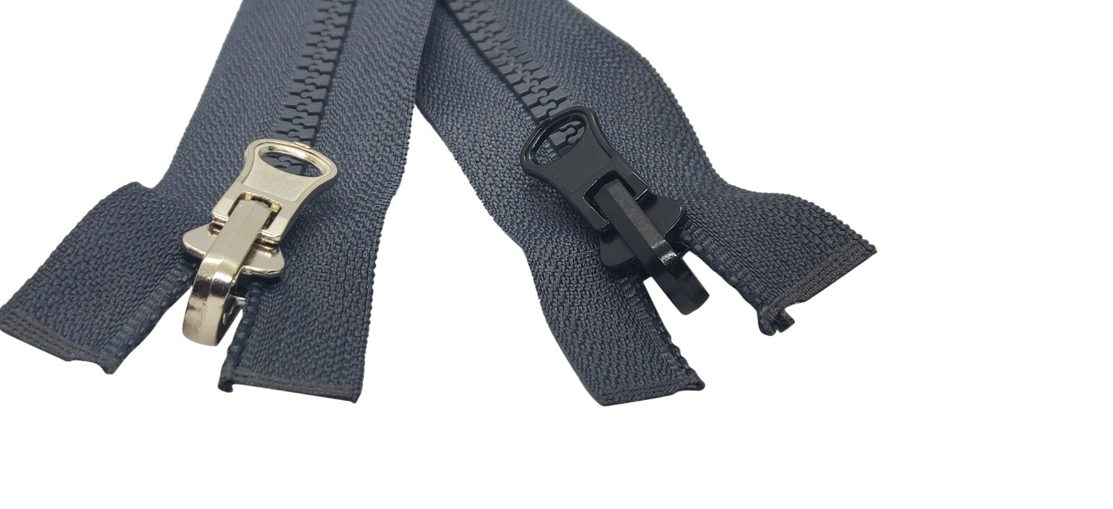 Reversible Chunky Zipper Size #5 Flip Over Puller Double Sided Jackets ...