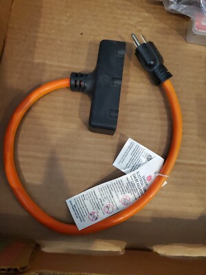 Intertek Extension Cord with 3 Outlet (2FT) 15A/125vac/1875W | eBay