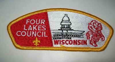 Four Lakes Wisconsin Council WI CSP Patch S-3 | eBay