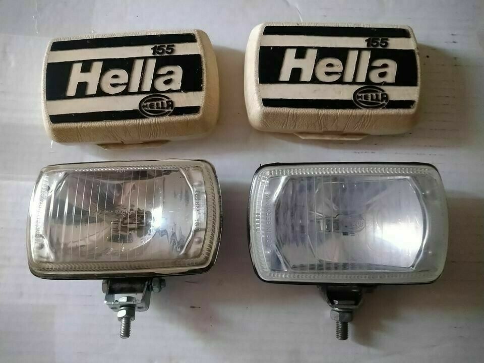 Hella 155 driving lights lamps Porsche 911 S Targa Jaguar XJ XJS | eBay
