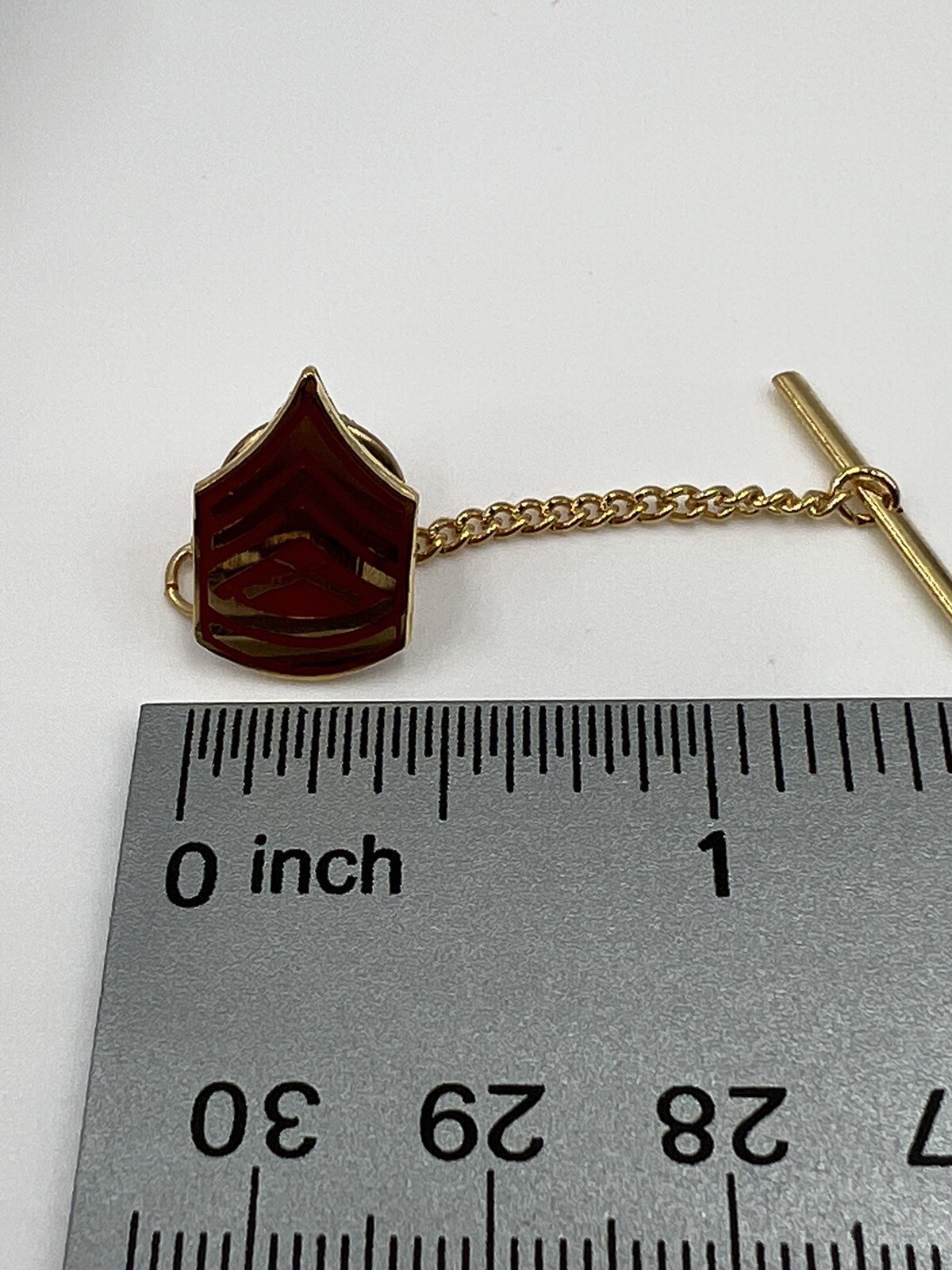New In Box 3/8" USMC Marine Corps Gunnery Sergeant E7 Tie Tack | eBay