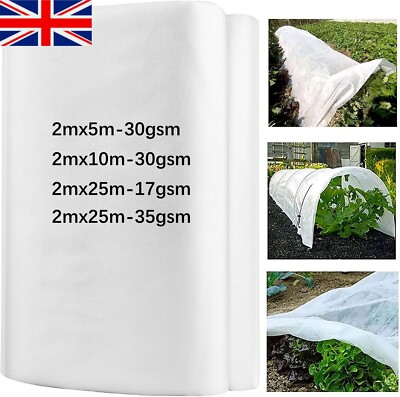 Frost Fleece Plant Protection Cover Garden Horticulture Lawn Seed ...