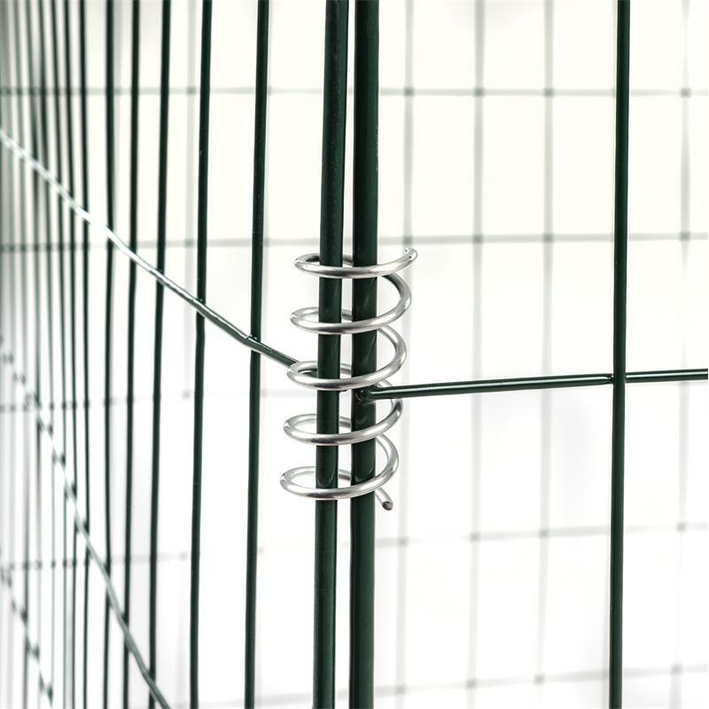 Komposter Metall Drahtgitter 2 er Set Gartenkomposter 90x90x70 cm ...