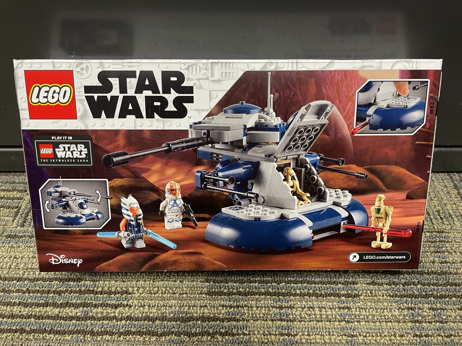 Lego 75283 Star Wars Armored Assault Tank AAT Ahsoka Tano, Clone ...