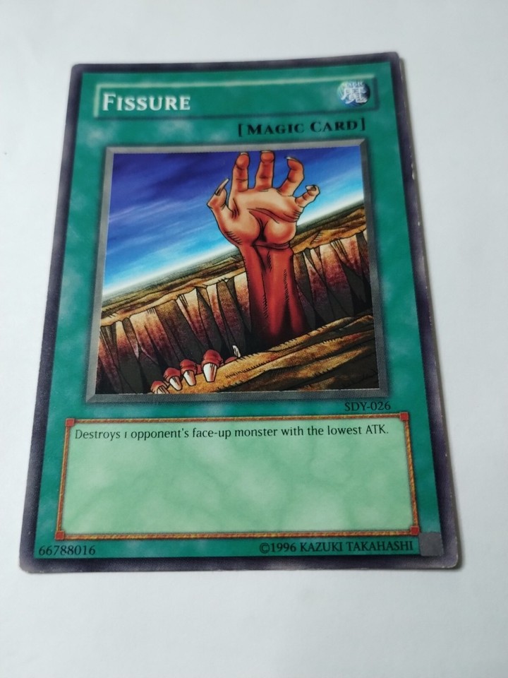 Fissure SDY-026 Yu-Gi-Oh! Card Unlimited - Uncirculated | eBay