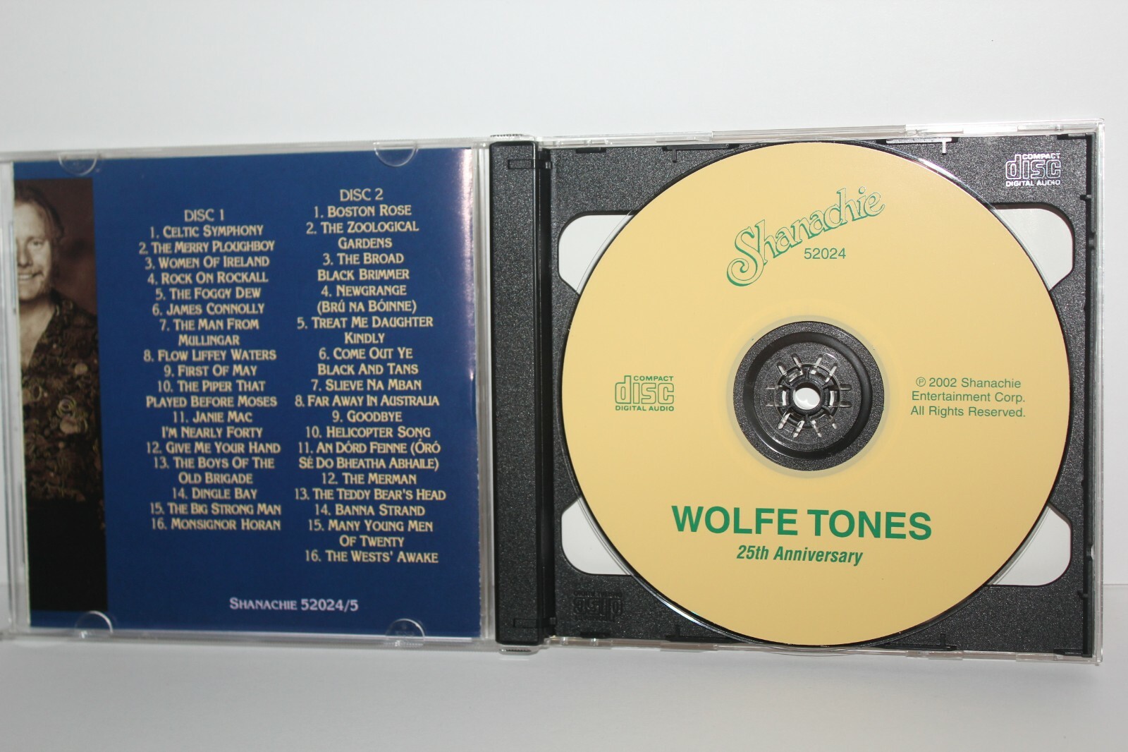 Wolfe Tones CD - 25th Anniversary - 2 CD Set | eBay
