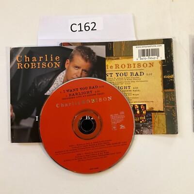 I Want You Bad by Charlie Robison CD, 2001 No Case No Tracking #C162 ...
