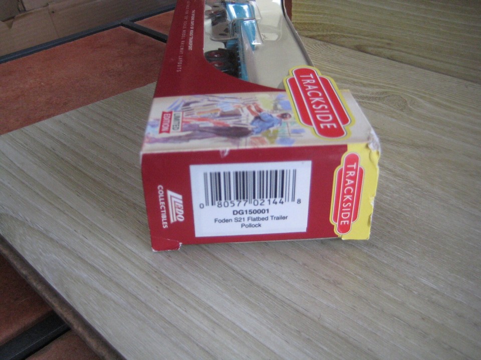 CORGI TRACKSIDE 1/76 FODEN S21 & TRAILER DG150001 POLLOCK Deceased ...