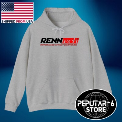 Renntech Renn Tech Car Racing Performance Grey Size S-3XL | eBay