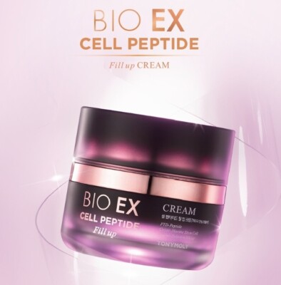 TONYMOLY Bio EX Cell Peptide Fill Up Cream 60ml Anti-Aging Cream Korean ...