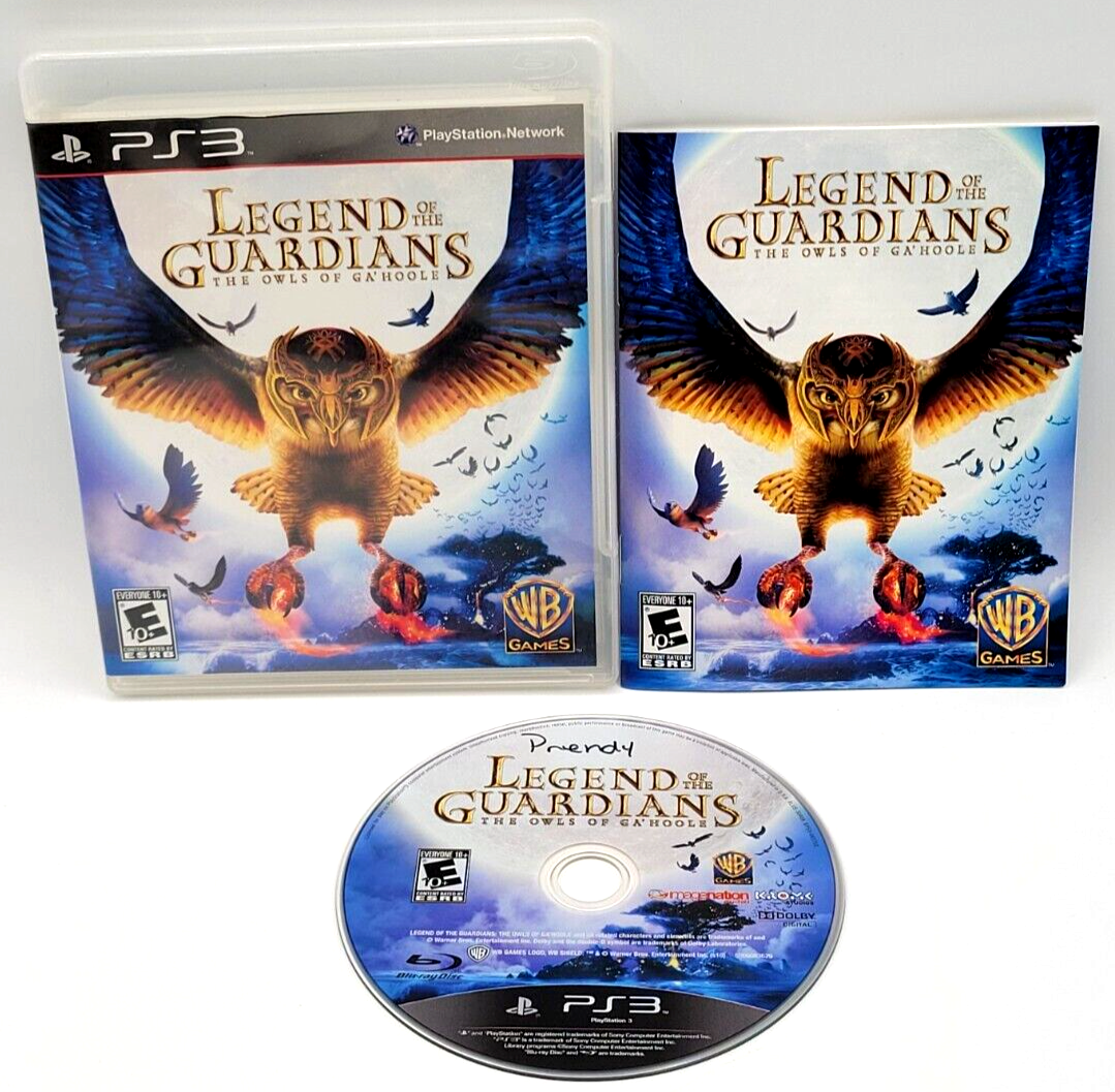 LEGEND OF THE GUARDIANS CIB COMPLETE IN BOX PS3 PLAYSTATION 3 GAME | eBay
