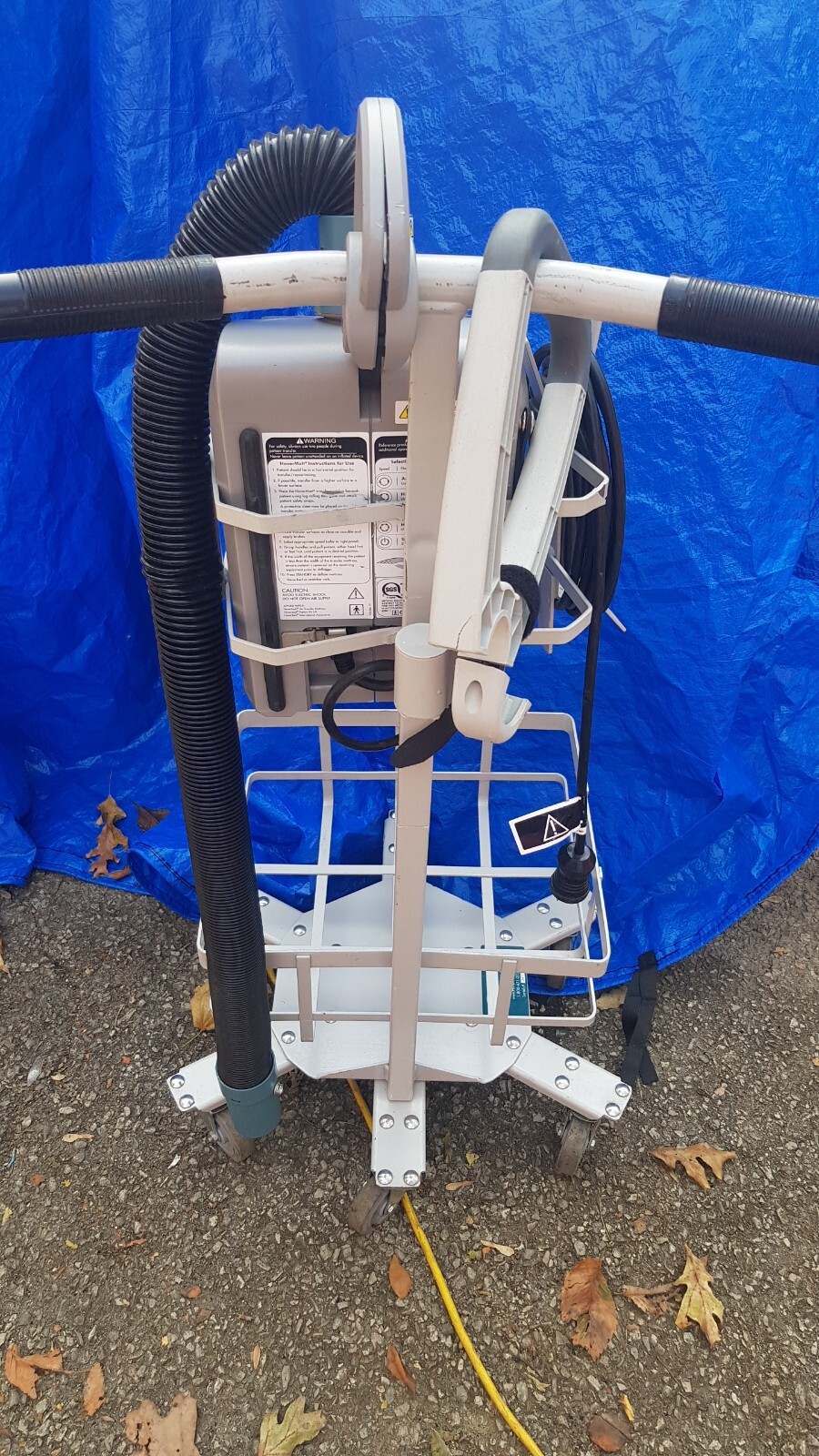 HOVERTECH HOVERMATT HTAIR1200-A AIR TRANSFER SYSTEM PUMP with cart | eBay